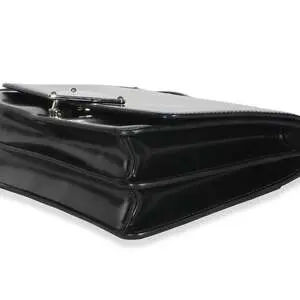 Prada Spazzolato Embleme Triangle Flap Bag