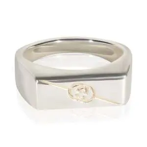 Gucci Sterling Silver Trademark Ring - Sterling_silver