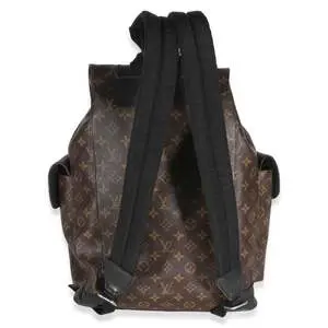 LOUIS VUITTON Monogram Macassar Canvas Christopher Pm Backpack
