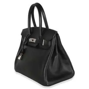 Hermès Epsom Birkin 30 Handbag - Black