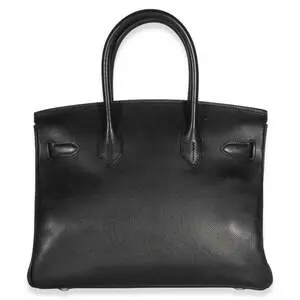 Hermès Epsom Birkin 30 Handbag - Black