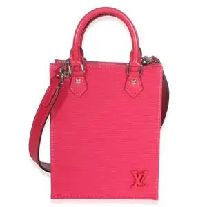 LOUIS VUITTON Hot Epi Sac Plat Xs Bag - Pink