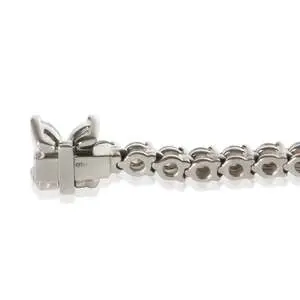 Tiffany & Co. Diamond Graduating Victoria Tennis Necklace
