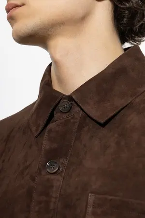 ARMA Suede Shirt ‘dino - Brown