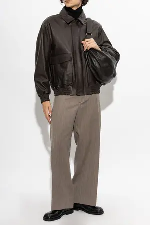 ARMA Bari' Leather Bomber Jacket