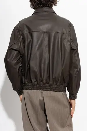 ARMA Bari' Leather Bomber Jacket