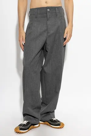 AMI Paris Wool Trousers