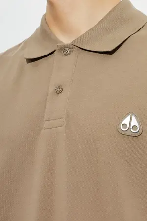 Moose Knuckles Polo With Logo Appliqu
