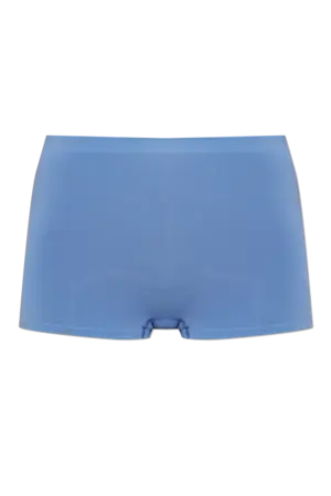 Hanro Boxers From The "touch Feeling" Collection - Blue