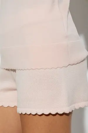 Posse Wool Knit Scoop Neck Top