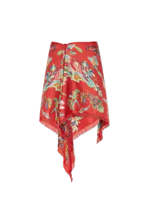 Etro Silk Skirt - Black