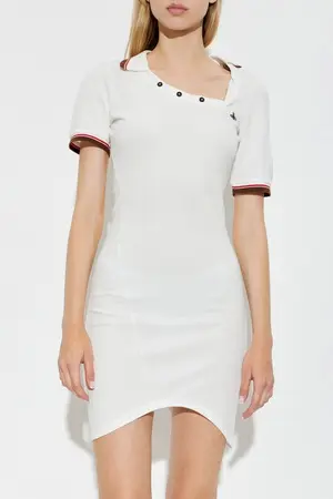 VIVIENNE WESTWOOD Short Sleeve Polo Dress