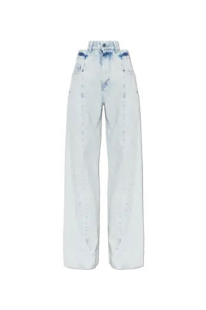 MAISON MARGIELA Wide-leg Jeans - Light Blue