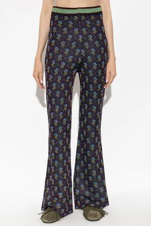 Etro Trousers With Lurex Thread