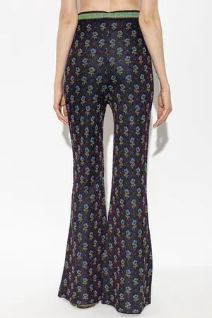 Etro Trousers With Lurex Thread