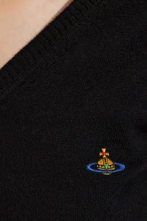 VIVIENNE WESTWOOD Beatrice V-neck’ Sweater