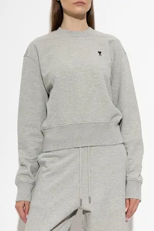 AMI Paris Sweatshirt With Embroidered Logo