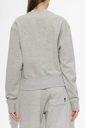 AMI Paris Sweatshirt With Embroidered Logo