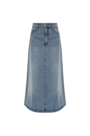 AMI Paris Denim Skirt - Blue