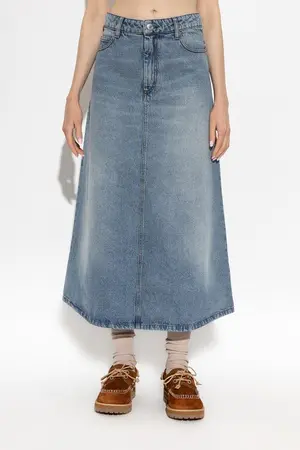 AMI Paris Denim Skirt