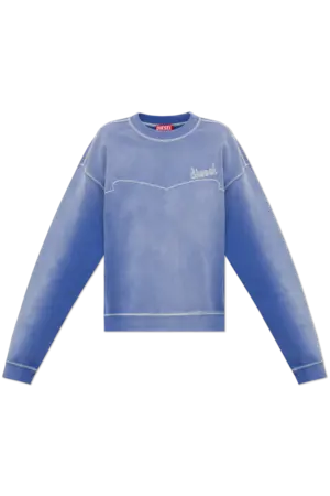 DIESEL® F-crew’ Sweatshirt - Blue