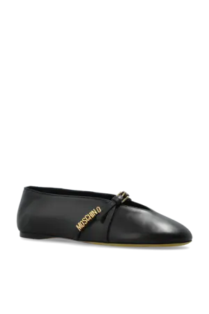 Moschino Leather Ballerinas