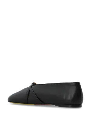Moschino Leather Ballerinas