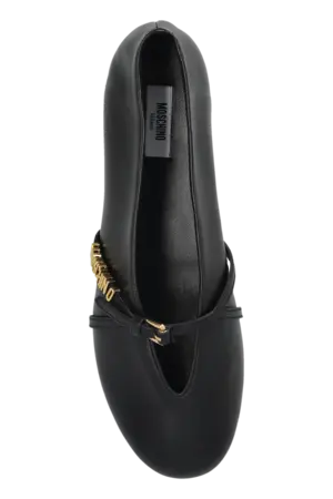 Moschino Leather Ballerinas