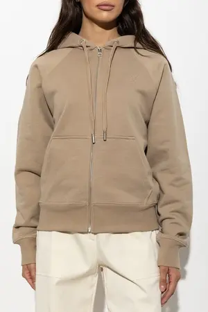 AMI Paris Cotton Zip-up Hoodie
