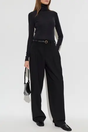 RÓHE Wool Turtleneck With Ribbed Collar