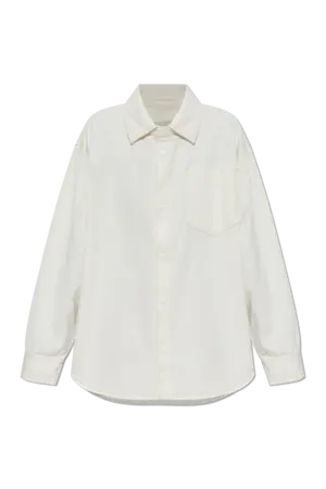 AMI Paris Denim Shirt - Cream