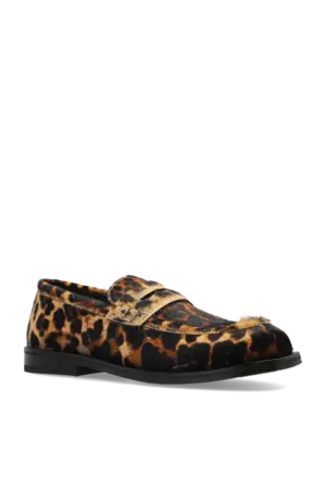 AMI Paris Leather Loafers