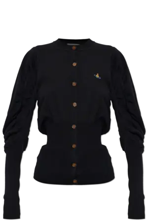VIVIENNE WESTWOOD Wool Cardigan ‘eli - Black