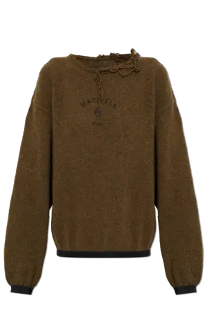 MAISON MARGIELA Sweater With Raw-edge Finish