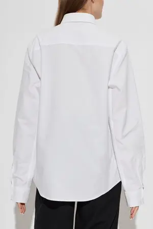 AMI Paris Shirt With Embroidered Logo