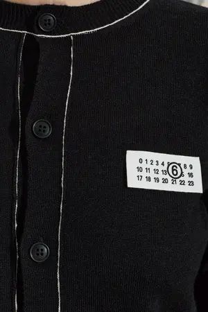 MAISON MARGIELA Cardigan With Decorative Stitching
