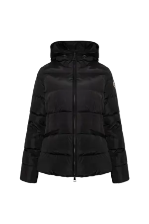 Moncler Avoce' Quilted Down Jacket With Hood - Black