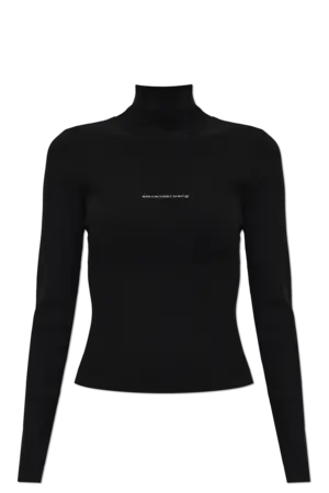 Alexander Wang Top With A Turtleneck - Black