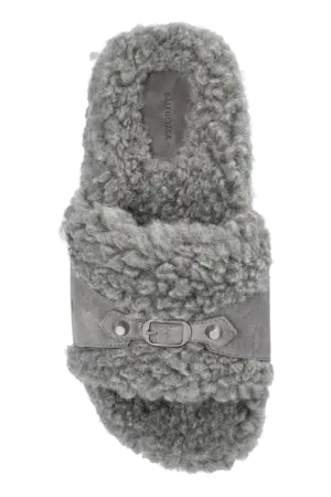 Balenciaga Furry Slide’ Slides