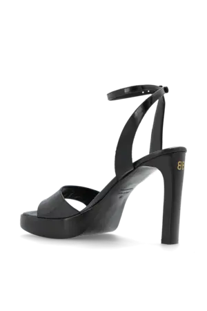 Balenciaga Heeled Mules ‘fargo Sand H100