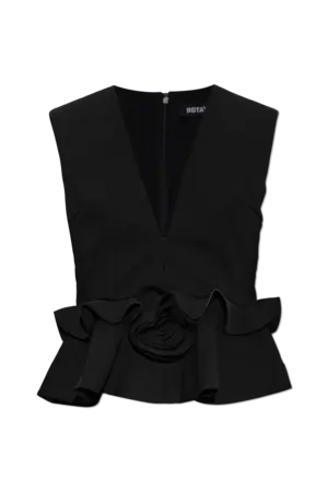 ROTATE BY BIRGER CHRISTENSEN Top With Application - Black