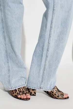 Dolce & Gabbana Heeled Mules ‘dg Cut Out