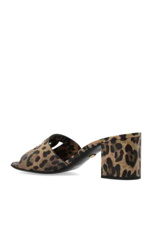 Dolce & Gabbana Heeled Mules ‘dg Cut Out