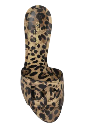 Dolce & Gabbana Heeled Mules ‘dg Cut Out