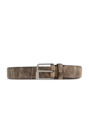 MAISON MARGIELA Leather Belt - Brown