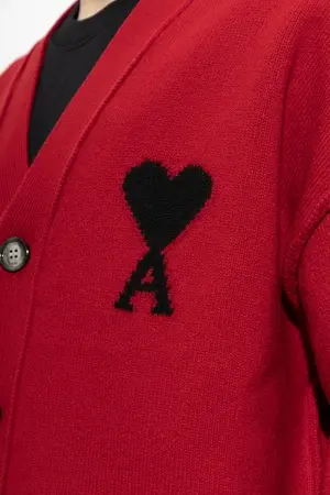AMI Paris Wool Cardigan
