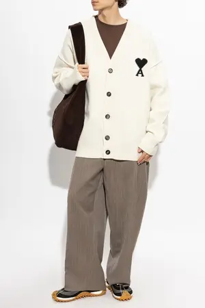 AMI Paris Wool Cardigan