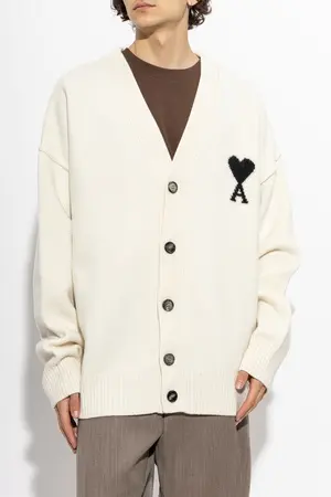 AMI Paris Wool Cardigan