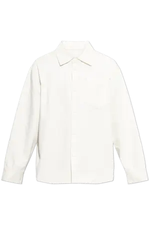 AMI Paris Denim Shirt - White