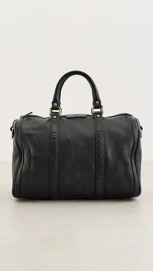 Shopbop Gucci Calf Leather 2-way Handbag - Black